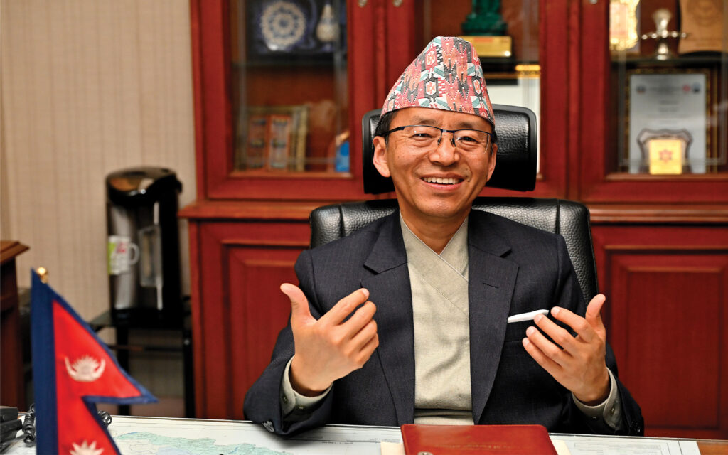 A Seasoned Diplomat — Secretary H.E. Amrit Bahadur Rai