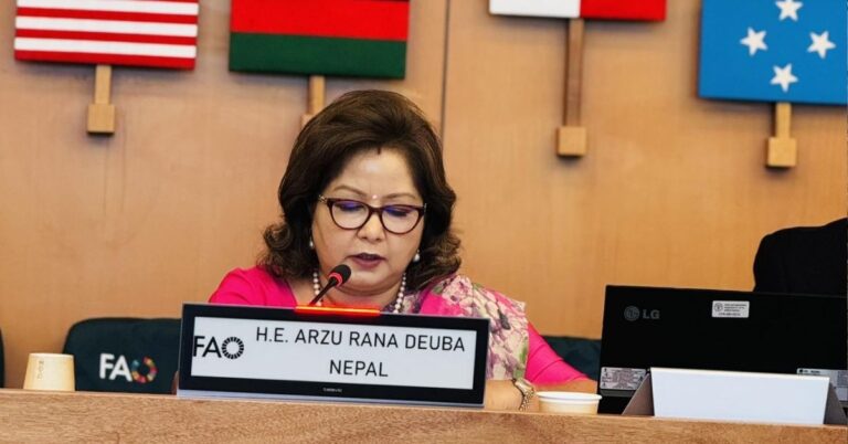 Foreign Minister Dr. Rana Highlights Nepal’s Role in Global Nutrition ...