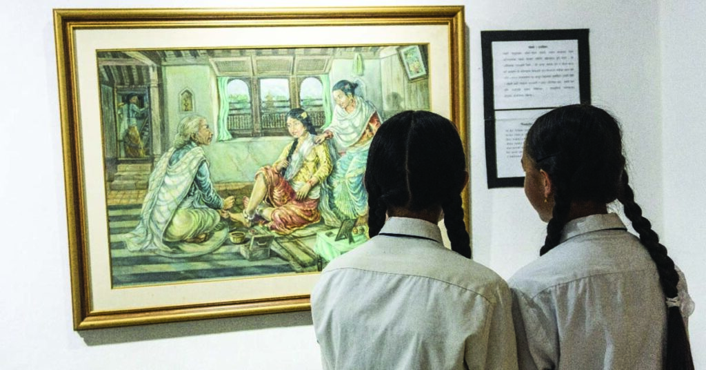 A Journey Through Time: Hari Prasad Sharma Revives Nepal’s Glorious Past on Canvas - The ...