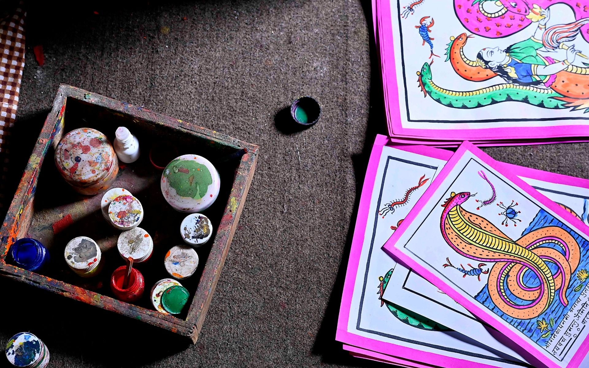 A Brush Stroke of Generational Tradition by Nepal’s Female Artist - The ...