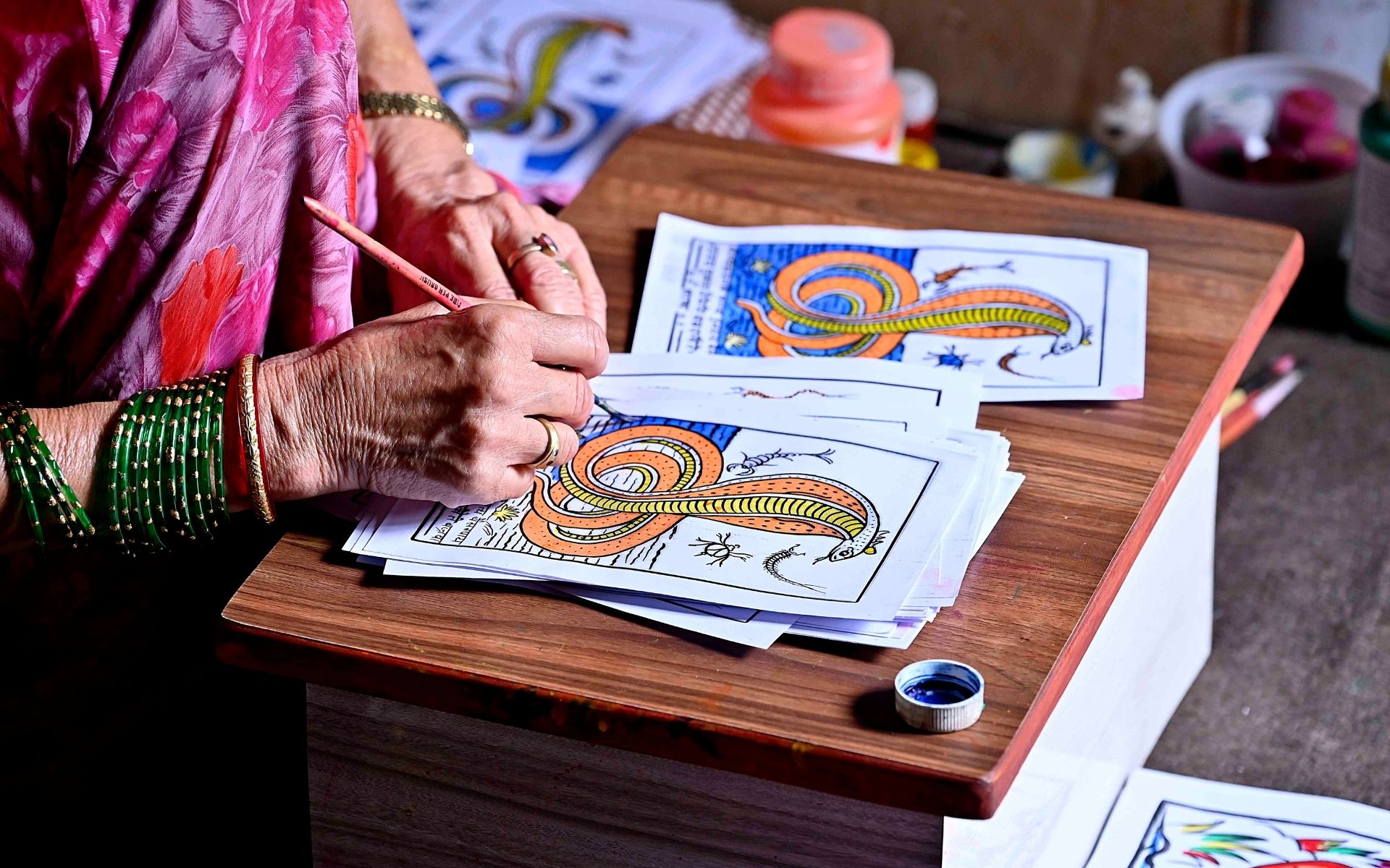 A Brush Stroke of Generational Tradition by Nepal’s Female Artist - The ...