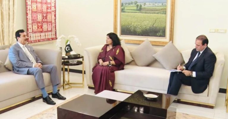 Ambassador Dhital Meets Chairman of Pakistan Senate - The Diplomat Nepal