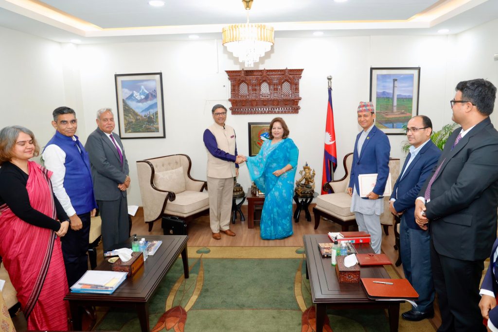 Indian Foreign Secretary Misri Meets Foreign Minister Dr. Rana - The ...