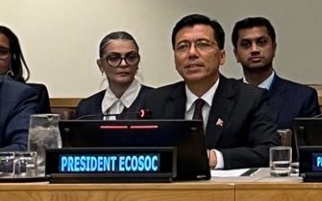 ECOSOC President Thapa Participated at the UN South-South Cooperation ...