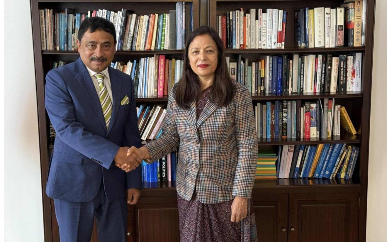 Ambassador Lamsal Meets Managing Director of Common Fund for ...