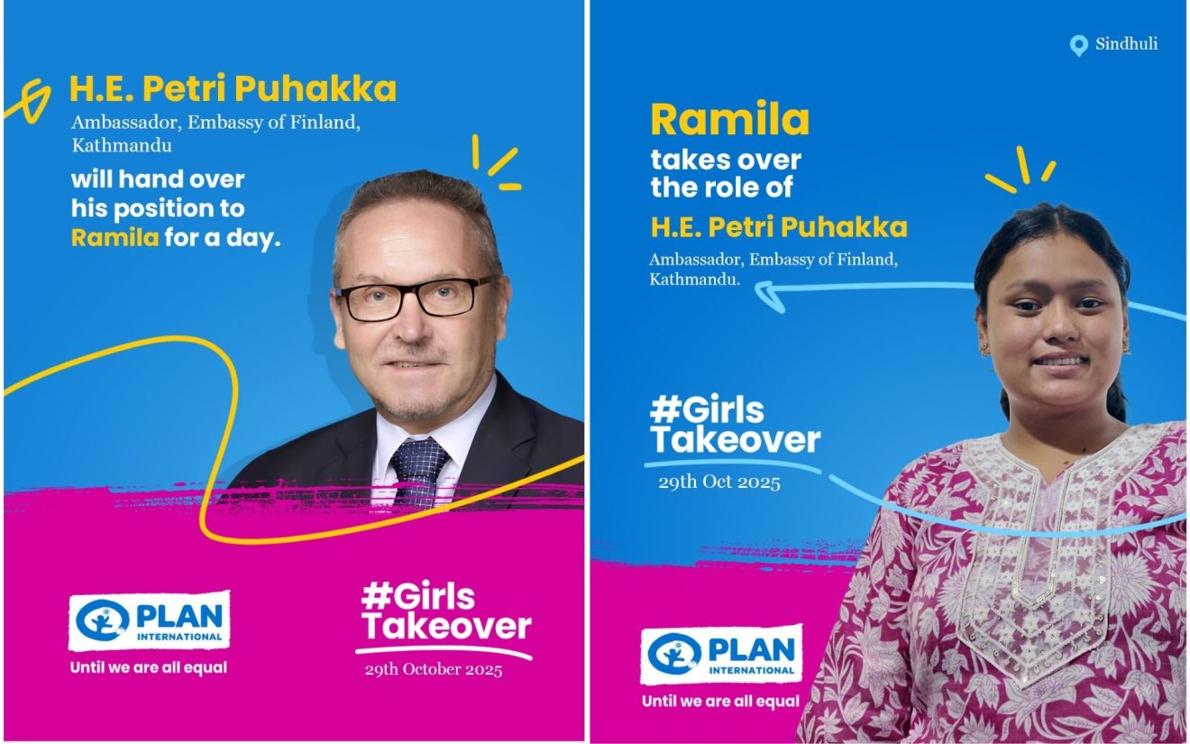 Finnish Ambassador to Hand Over Role to 17-Year-Old Ramila for Girl ...