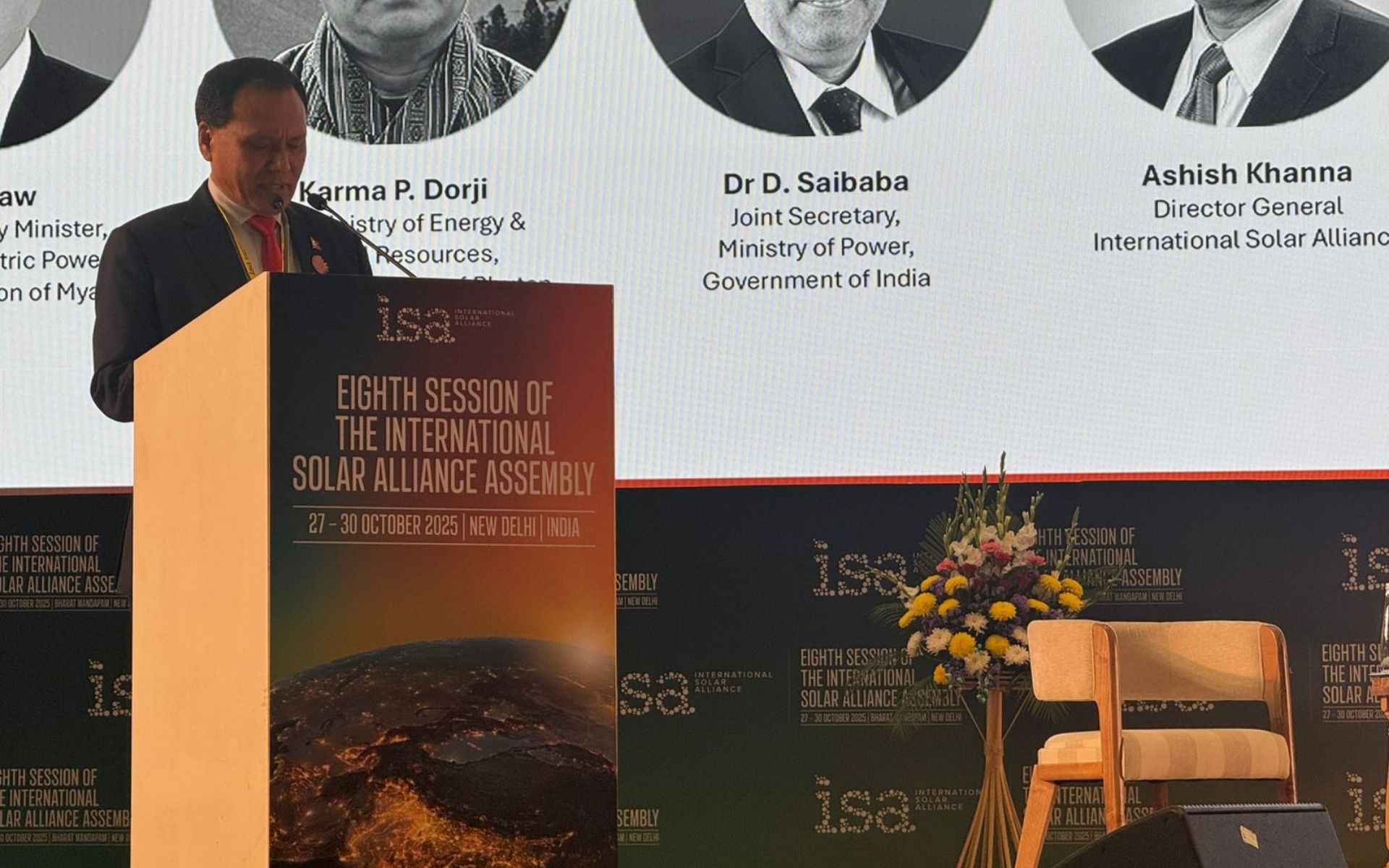 Minister Ghising Showcases Nepal’s Clean Energy Vision at ISA Assembly in New Delhi - The ...
