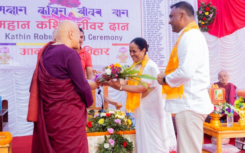 Sri Lankan Ambassador-Designate Attends Katina Robe Offering Ceremony ...