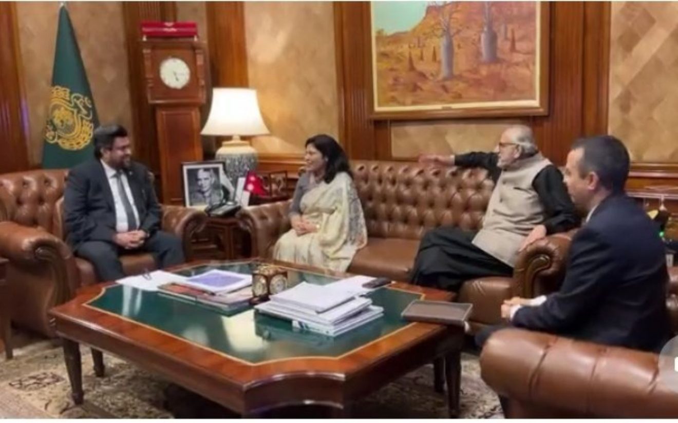 Ambassador Dhital Meets Sindh Governor Tessori to Discuss Strengthening ...