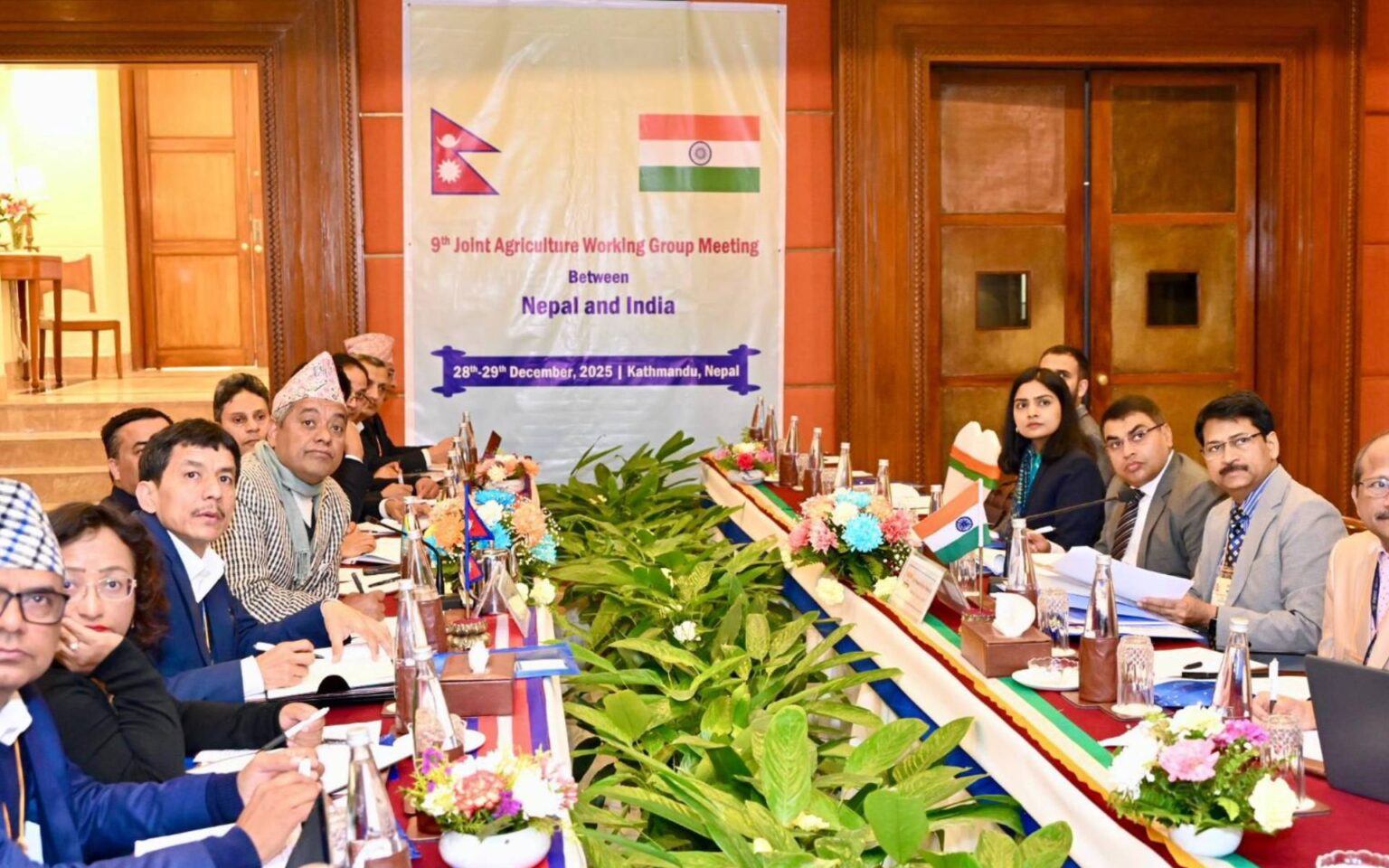 9th India–Nepal Joint Agriculture Working Group Meeting Begins in ...
