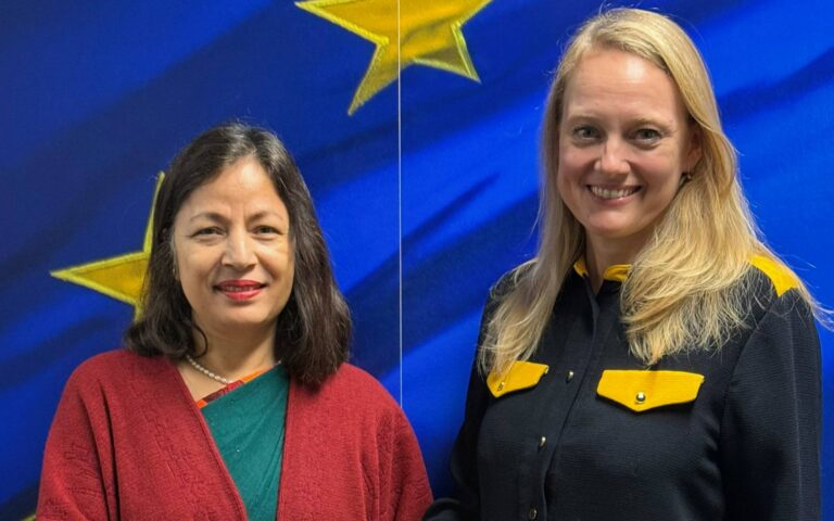 Ambassador Lamsal Meets EU Official in Brussels - The Diplomat Nepal