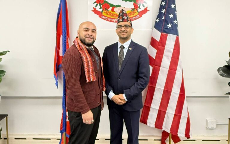 Nepal Consul General Meets New York State Assembly Member Steven Raga ...