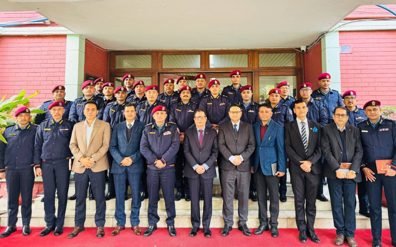 Nepal Embassy in India Hosts Nepali Police Sciences Students - The ...