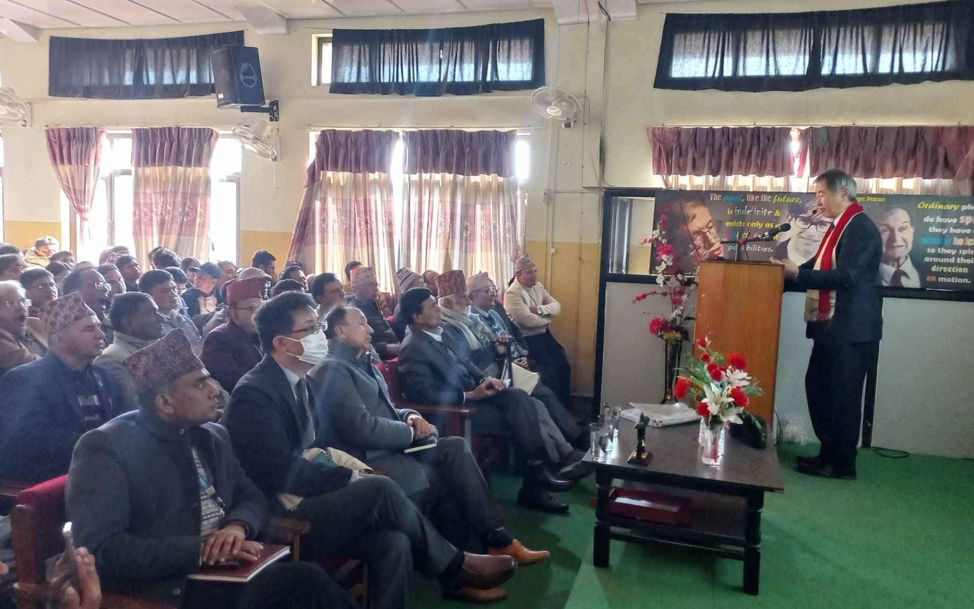 Nobel Prize Winner Takaaki Kajita Delivers Lecture at Tribhuvan ...