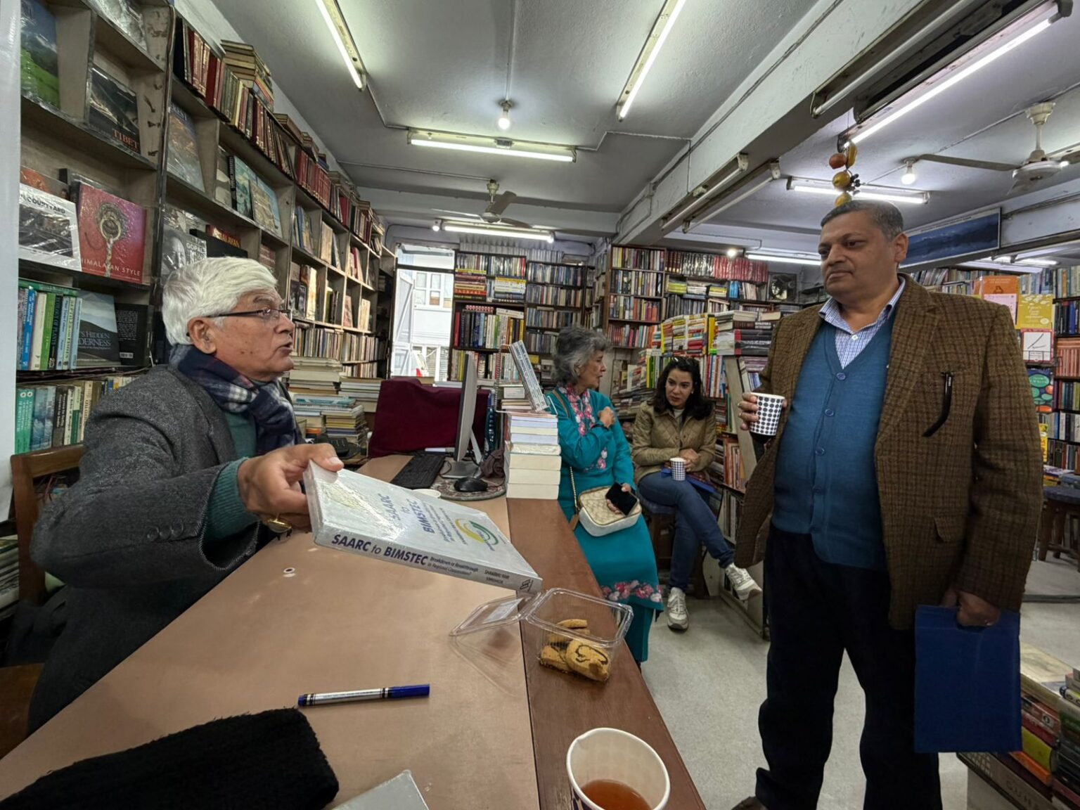 Book Signing Program of SAARC to BIMSTEC Held at Mandala Book Point ...