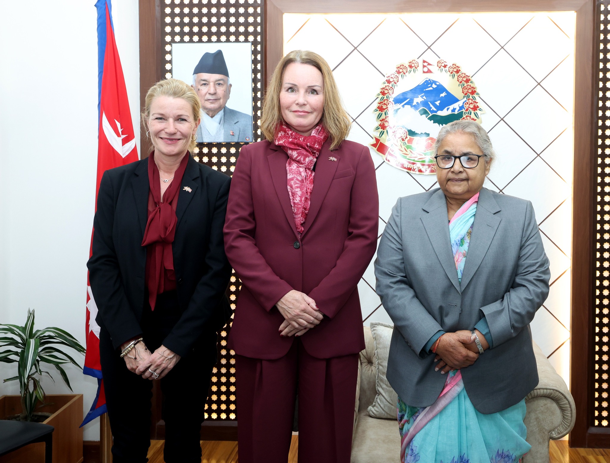 Norwegian Ambassador Mjøs Pays Courtesy Call on Prime Minister Karki ...