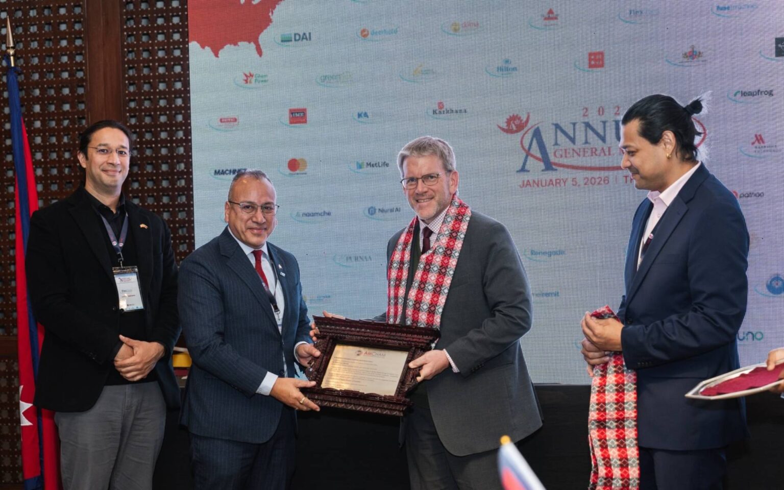 US Ambassador Thompson Attends AmCham Nepal AGM - The Diplomat Nepal