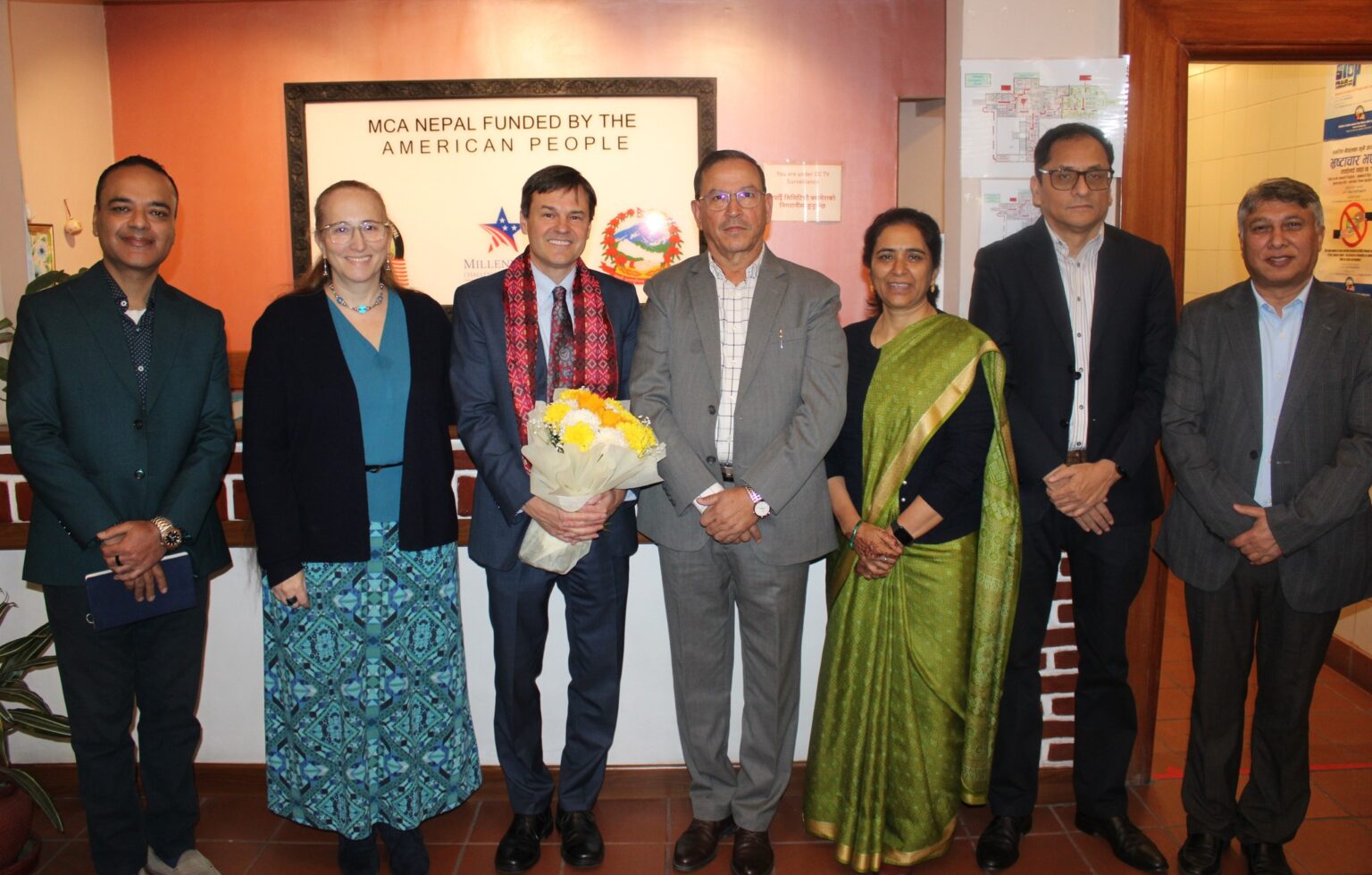 U.S. Embassy Official Visits MCA-Nepal for Progress Review - The ...